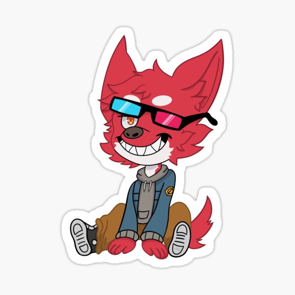 "Chibi Fox" Sticker by brandonbreen | Redbubble