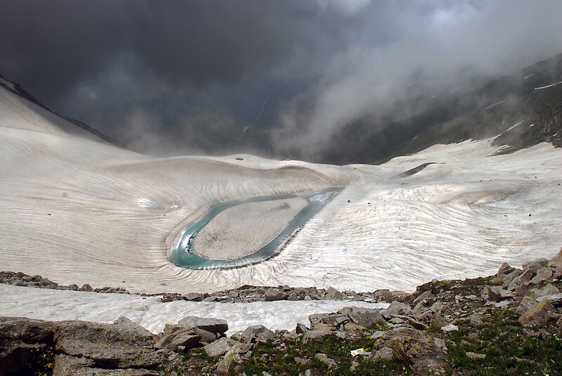 "Ansoo Lake (Teardrop Lake)" by Emoto | Redbubble