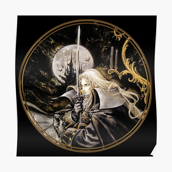 "ALUCARD" Poster by STVs | Redbubble