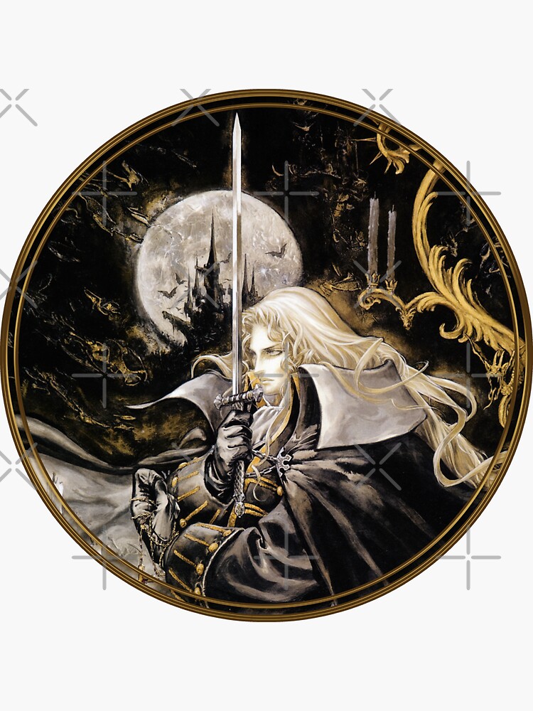 "ALUCARD" Sticker by STVs | Redbubble