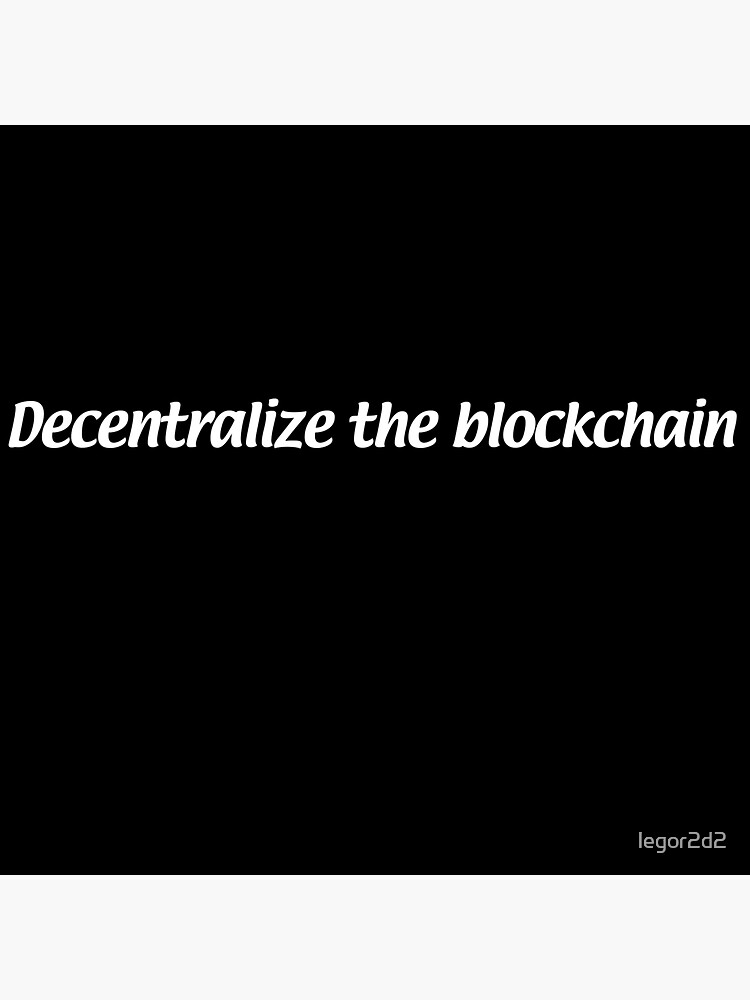 "Blockchain" Sticker by legor2d2 | Redbubble