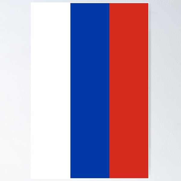 "Flag of Russia Vertical" Poster for Sale by Inimma | Redbubble