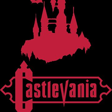 "CASTLEVANIA" Sticker for Sale by STVs | Redbubble