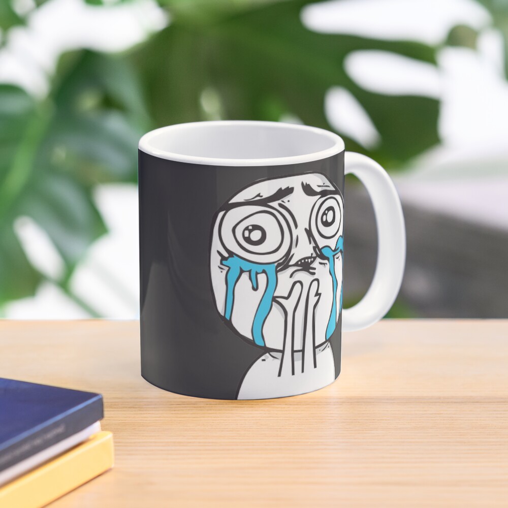 "Troll Face Cuteness Overload crying emo tears Internet memes reaction ...