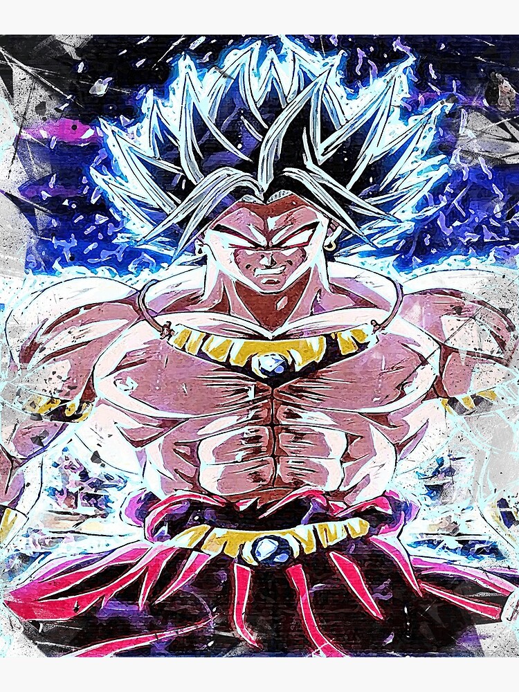 Poster « Broly Ultra Instinct », par Inspyrall | Redbubble