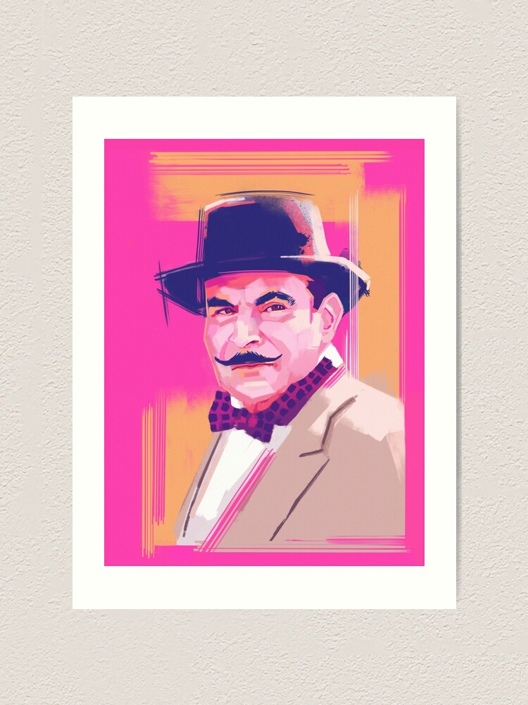 "Hercule Poirot" Art Print for Sale by rebecca-sampson | Redbubble