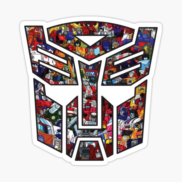 Transformers Logo Stickers | Redbubble