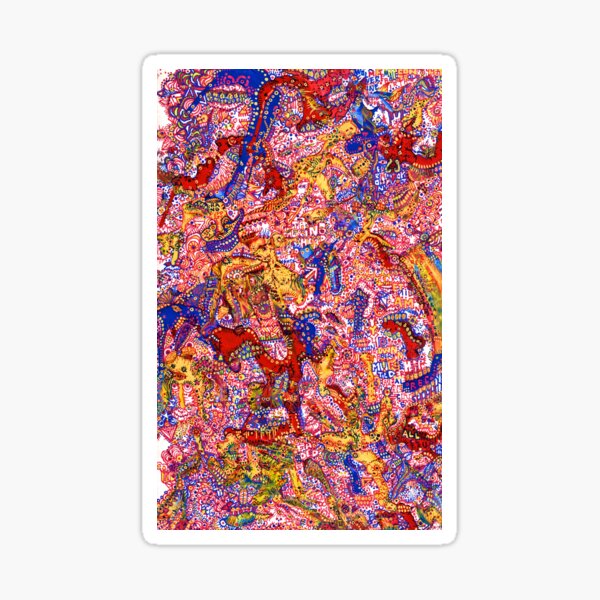 "MUTED REALITY" Sticker for Sale by -SIS- | Redbubble