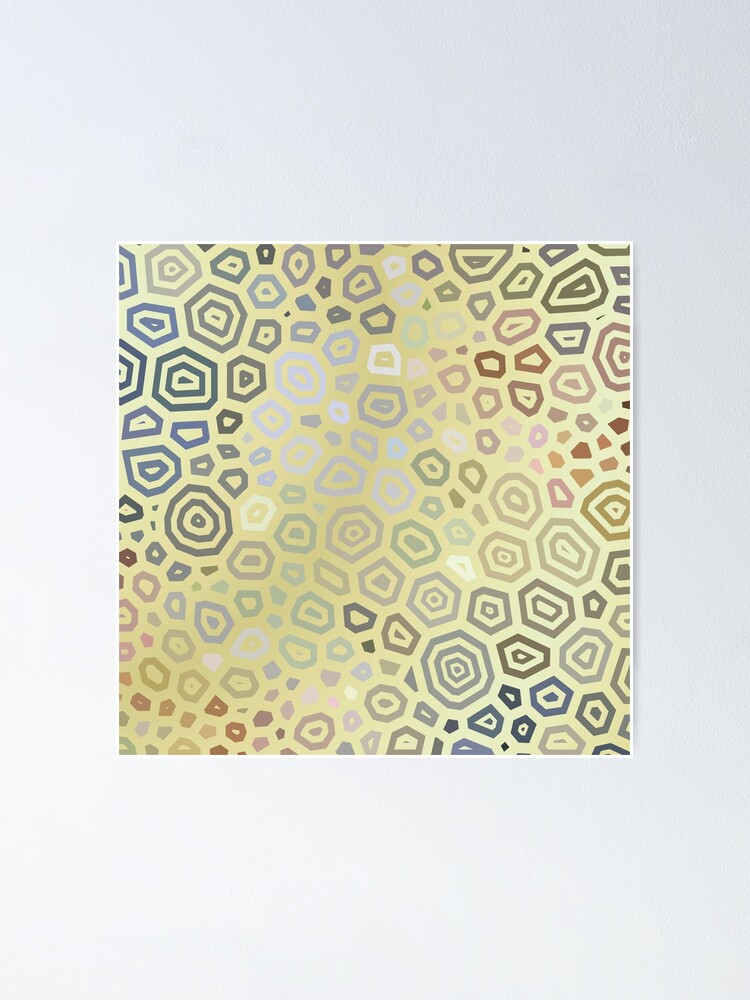 "Experimental pattern 43" Poster by Bled1 | Redbubble