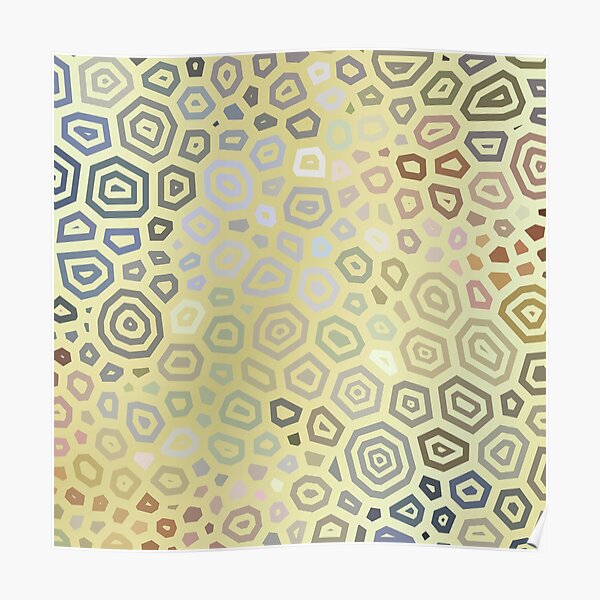 "Experimental pattern 43" Poster by Bled1 | Redbubble