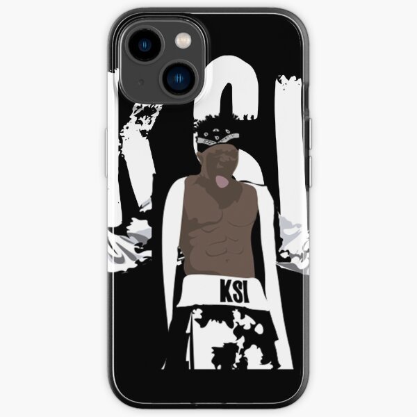 "KSI Black and White Vector" iPhone Case for Sale by SJTeesDesigns ...
