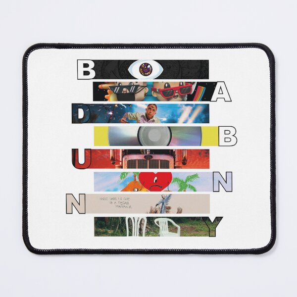 Bad Bunny Original Mouse Pads & Desk Mats for Sale | Redbubble