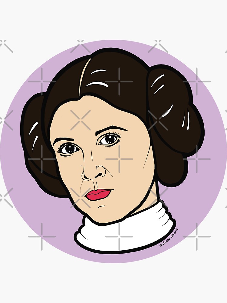 "CARRIE" Sticker by AndrewAhernArt | Redbubble