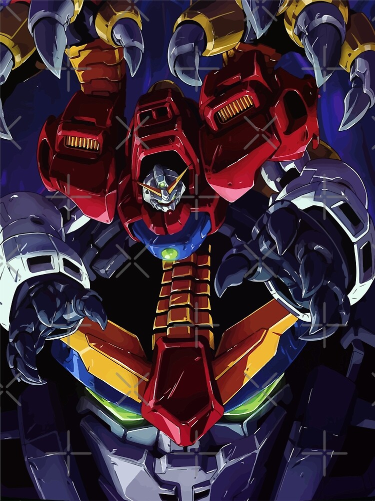 "Dark Gundam G Gundam" Photographic Print for Sale by lman32 | Redbubble
