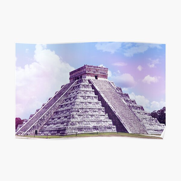 "El Castillo" Poster for Sale by lawleypop | Redbubble