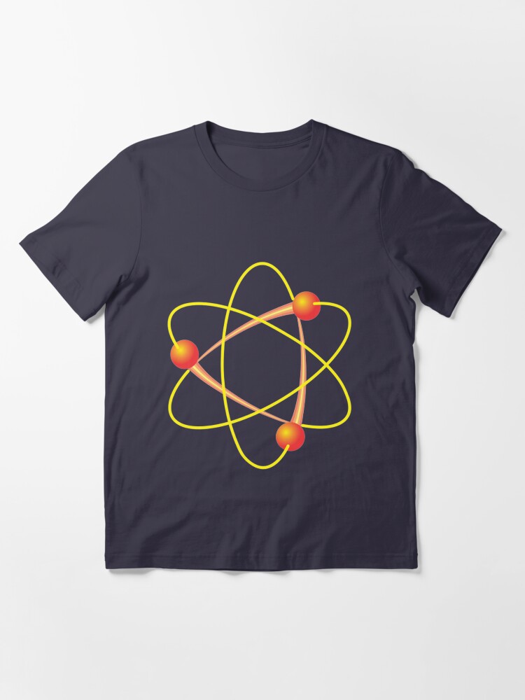 "Atomic Whirl Atom Symbol Physics" T-shirt for Sale by ckennicott ...