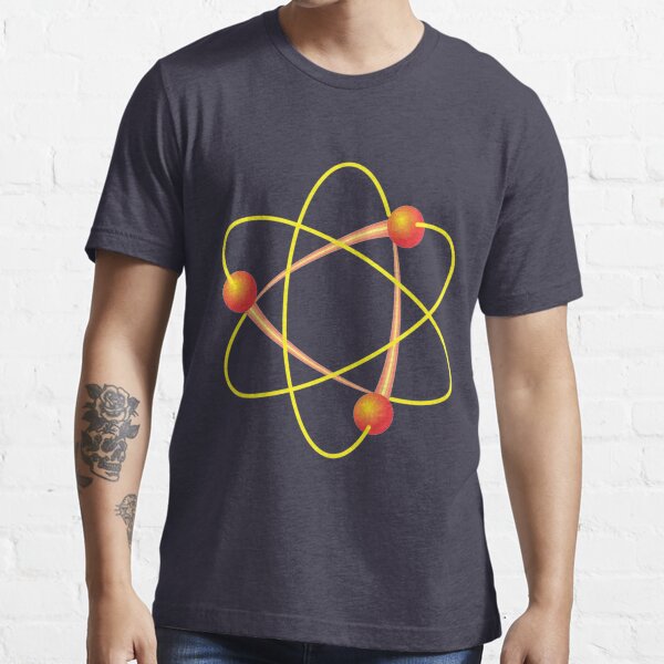 "Atomic Whirl Atom Symbol Physics" T-shirt for Sale by ckennicott ...