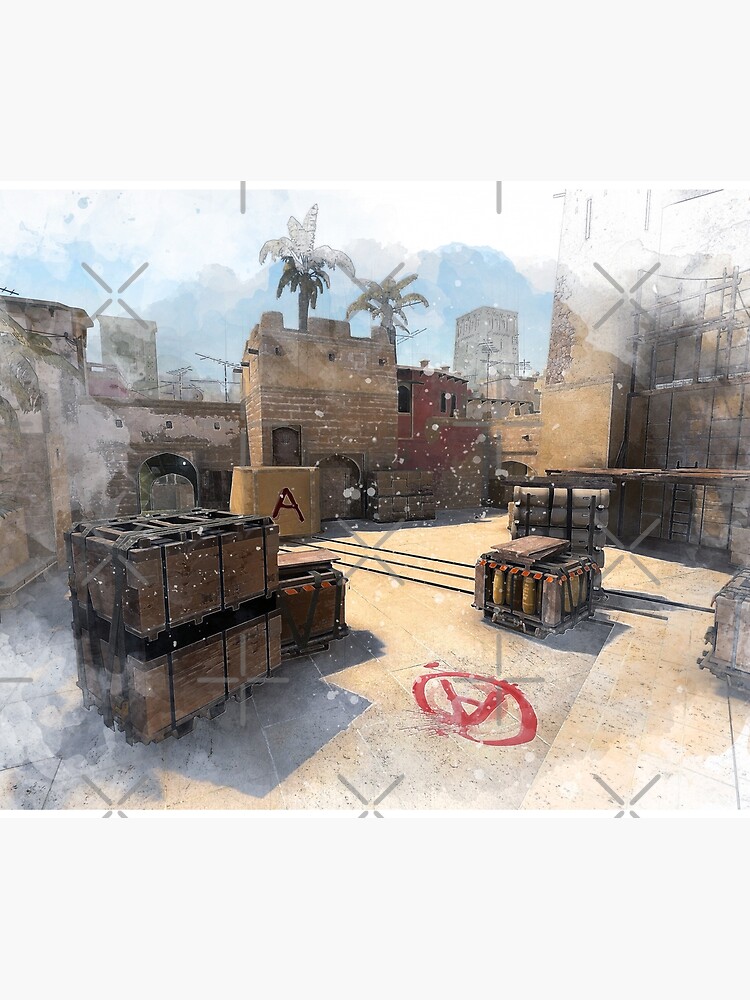 "Mirage CSGO Poster in Watercolour Poster" Tapestry for Sale by Naamiko ...