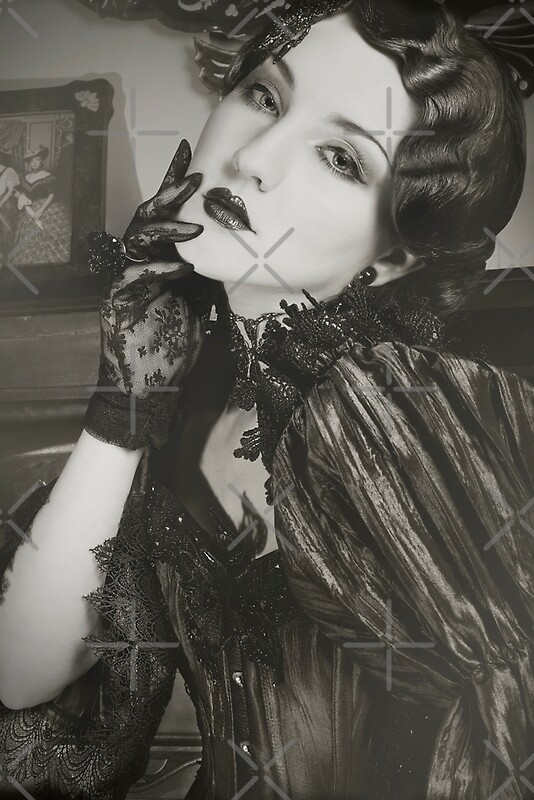 "30s Glam II" by phantomorchid | Redbubble