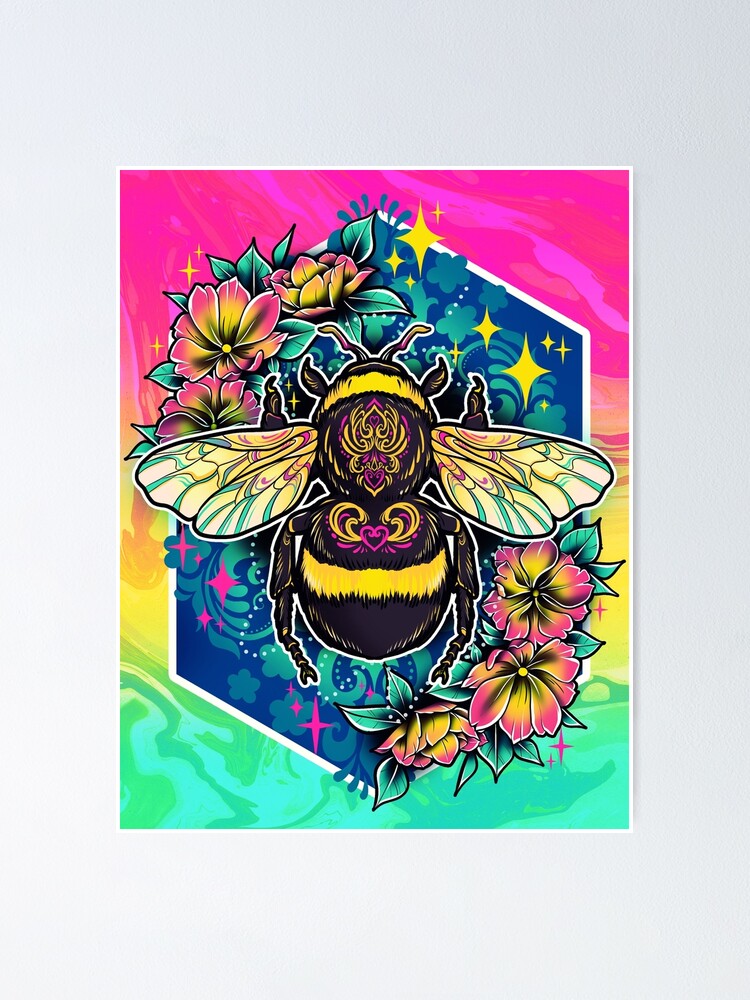 "Bumblebee " Poster by retkikosmos | Redbubble
