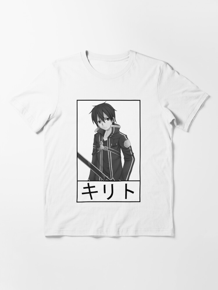 "Kirito Logo " T-shirt for Sale by MisterNightmare | Redbubble | sao t ...