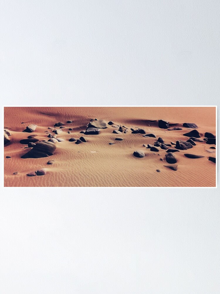 "Sandy Beach and Rocks" Poster for Sale by BethsdaleArt | Redbubble