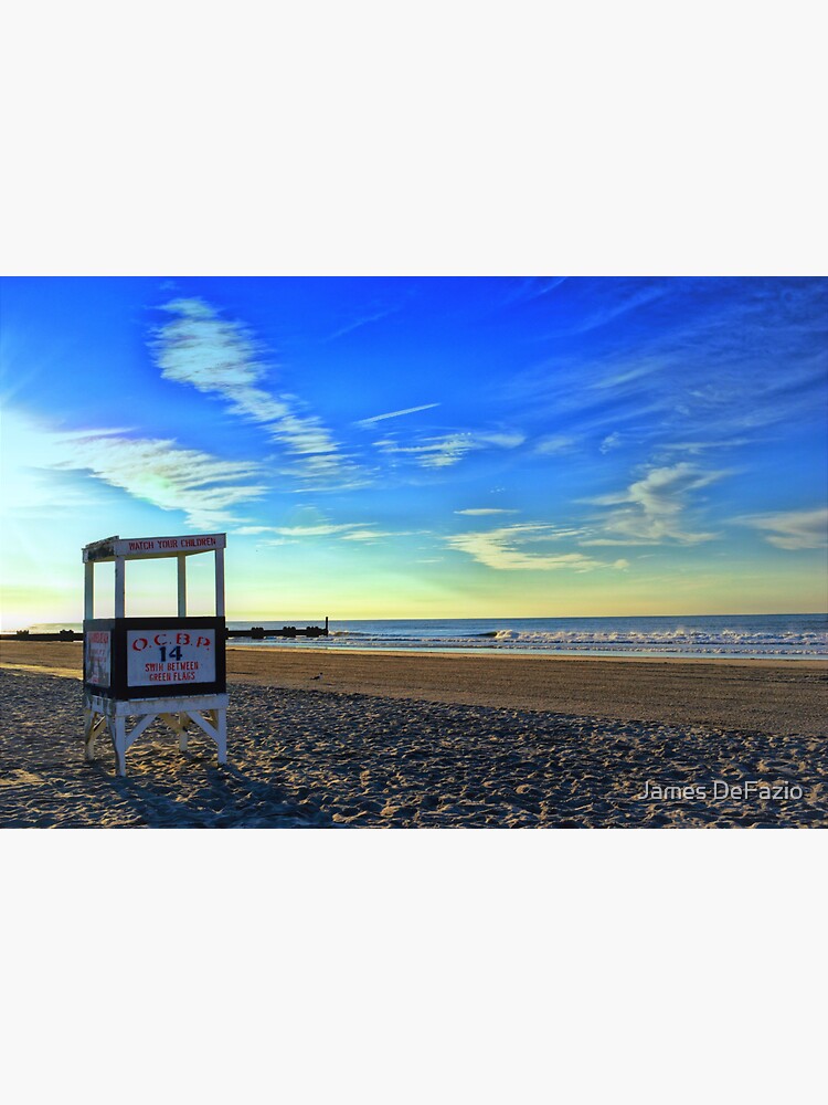 "Lifeguard Stand - Ocean City, NJ" Sticker for Sale by James DeFazio ...
