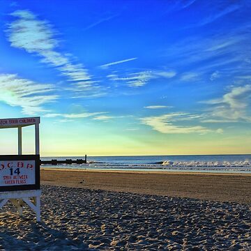 "Lifeguard Stand - Ocean City, NJ" Sticker for Sale by James DeFazio ...