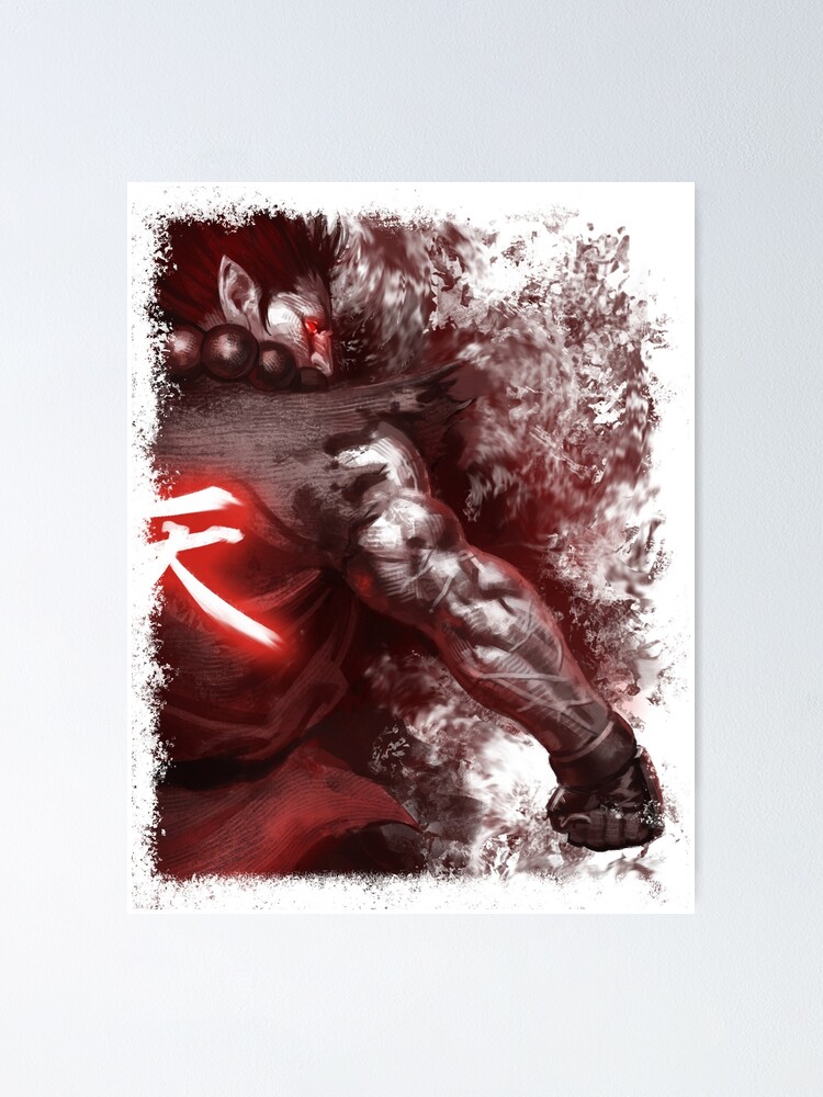 "Akuma" Poster by Ohshirtnet | Redbubble