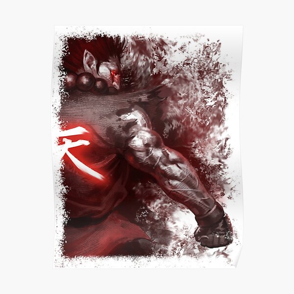 "Akuma" Poster by Ohshirtnet | Redbubble