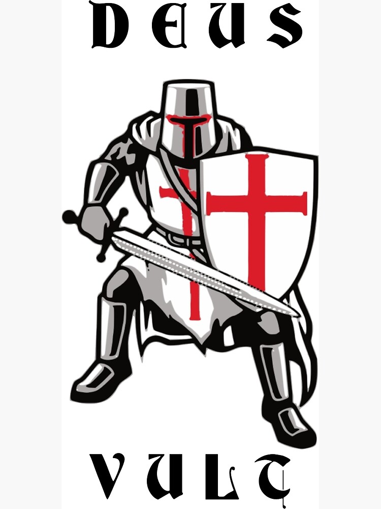 "Deus Vult" Art Print for Sale by NostalgiaCorp | Redbubble