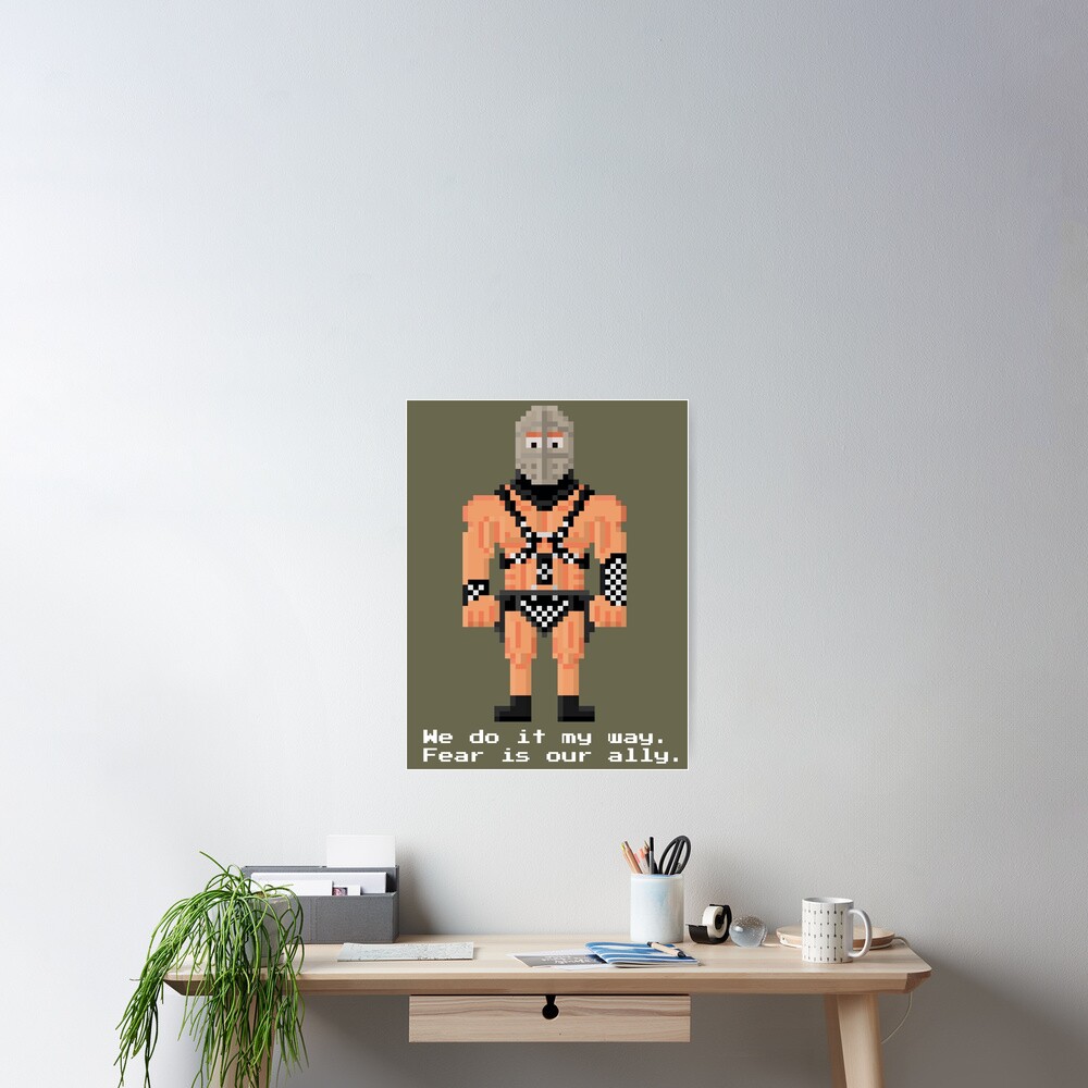 "Lord Humungus - Mad Max 2 Pixel Art" Poster for Sale by Gwendal ...