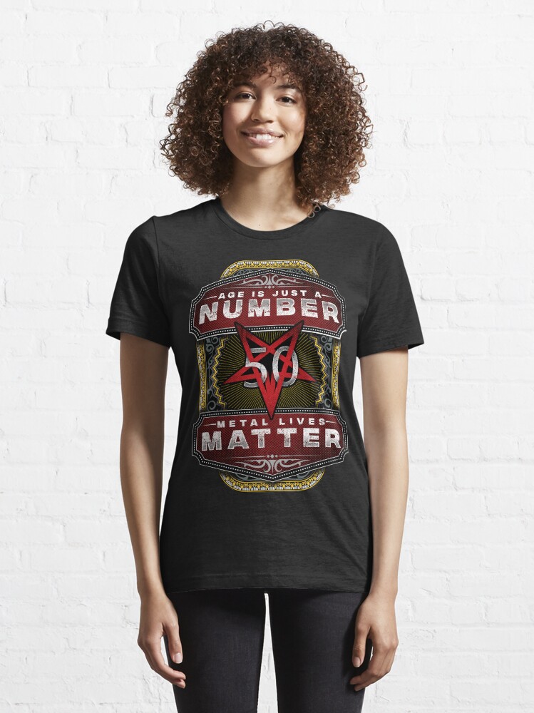"Metalhead Birthday 50 Years" T-shirt for Sale by javaneka | Redbubble ...