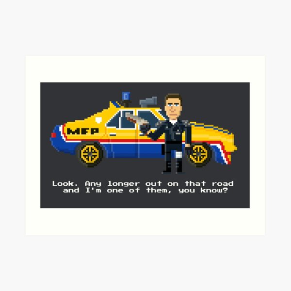 "Max Rockatansky - Mad Max Pixel Art" Art Print for Sale by Gwendal ...