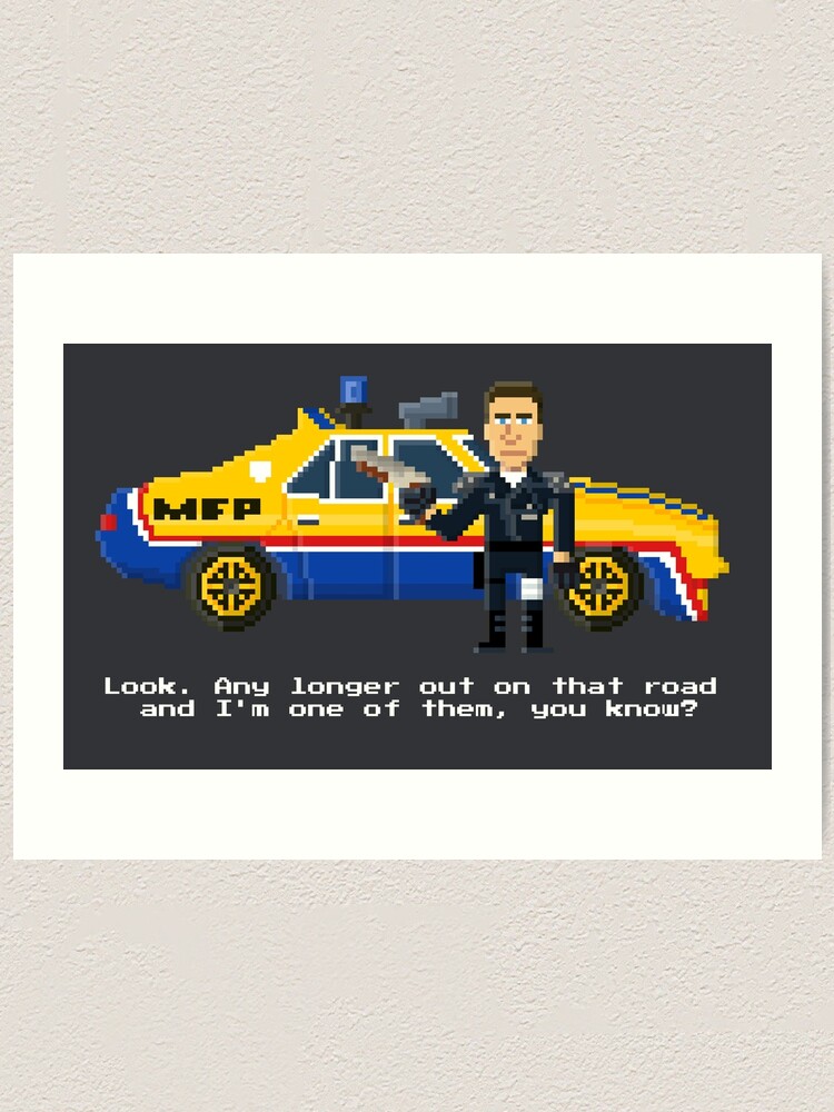 "Max Rockatansky - Mad Max Pixel Art" Art Print for Sale by Gwendal ...