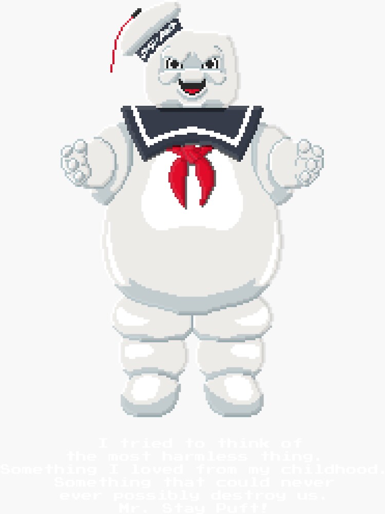 Pegatina «Stay Puft - Ghostbusters Pixel Art» de Gwendal | Redbubble Pegatina «Stay Puft - Ghostbusters Pixel Art» de Gwendal | Redbubble