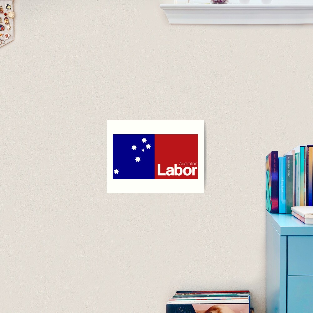 "Australian Labor Party Logo" Art Print by Spacestuffplus | Redbubble