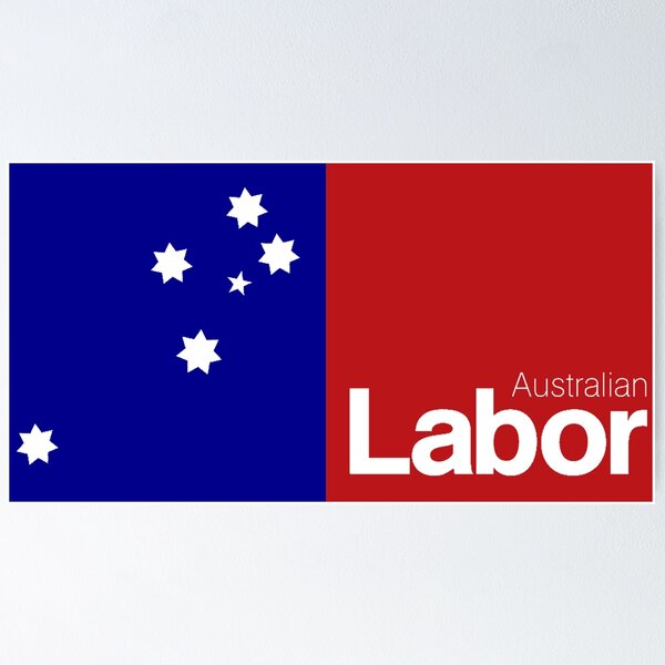 "Australian Labor Party Logo" Poster for Sale by Nikki SpaceStuffPlus ...