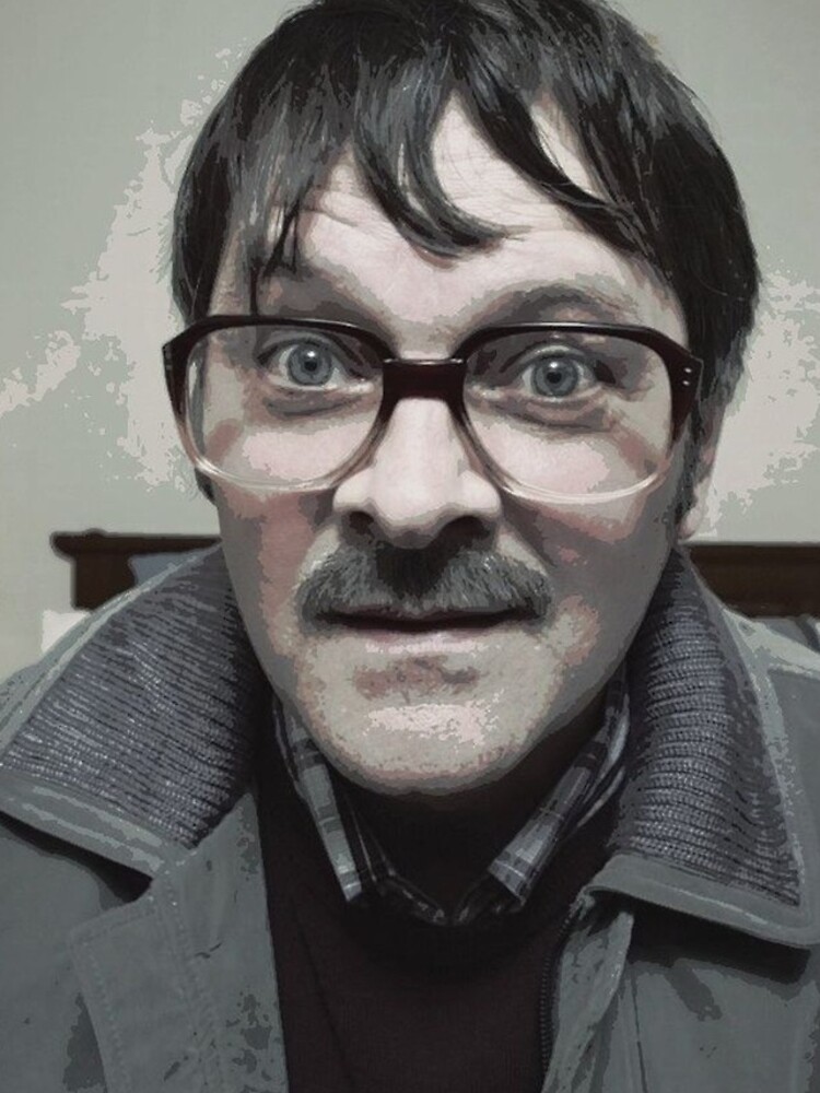 "Serious Jim Friday Night Dinner Cartoon Fan Art" iPhone Case for Sale ...