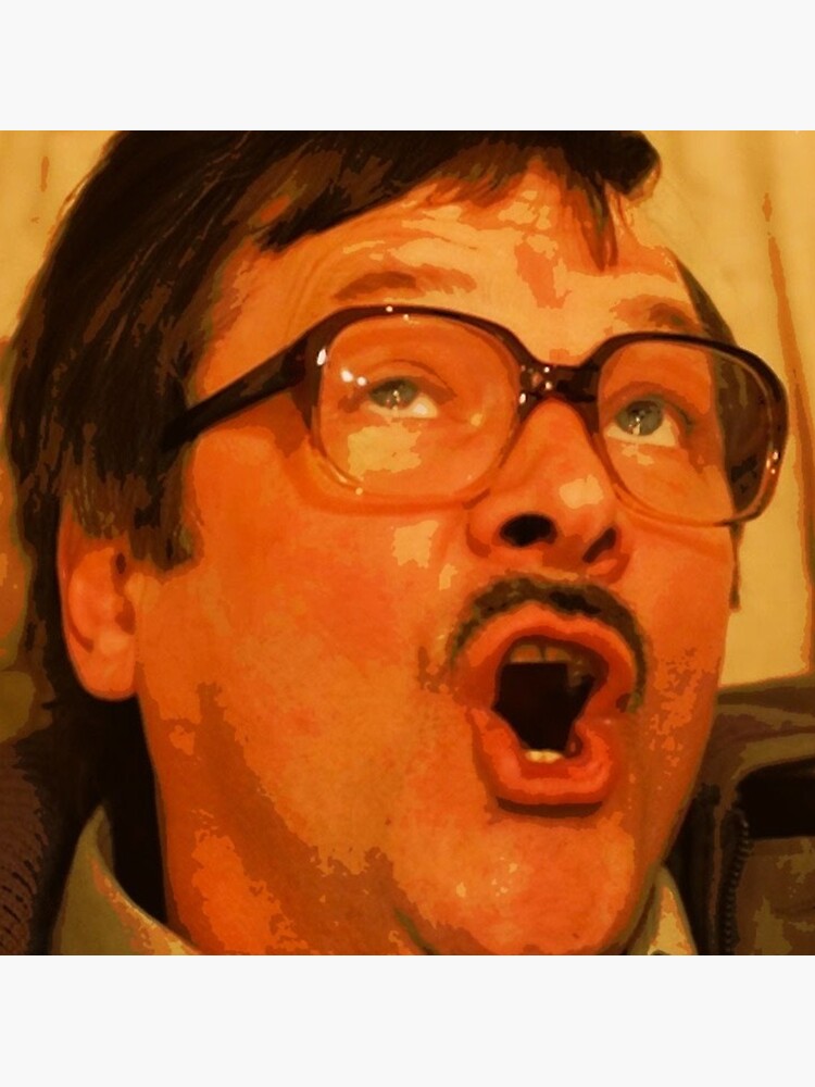 "Electrocuted Jim Friday Night Dinner Cartoon Fan Art" Sticker for Sale ...