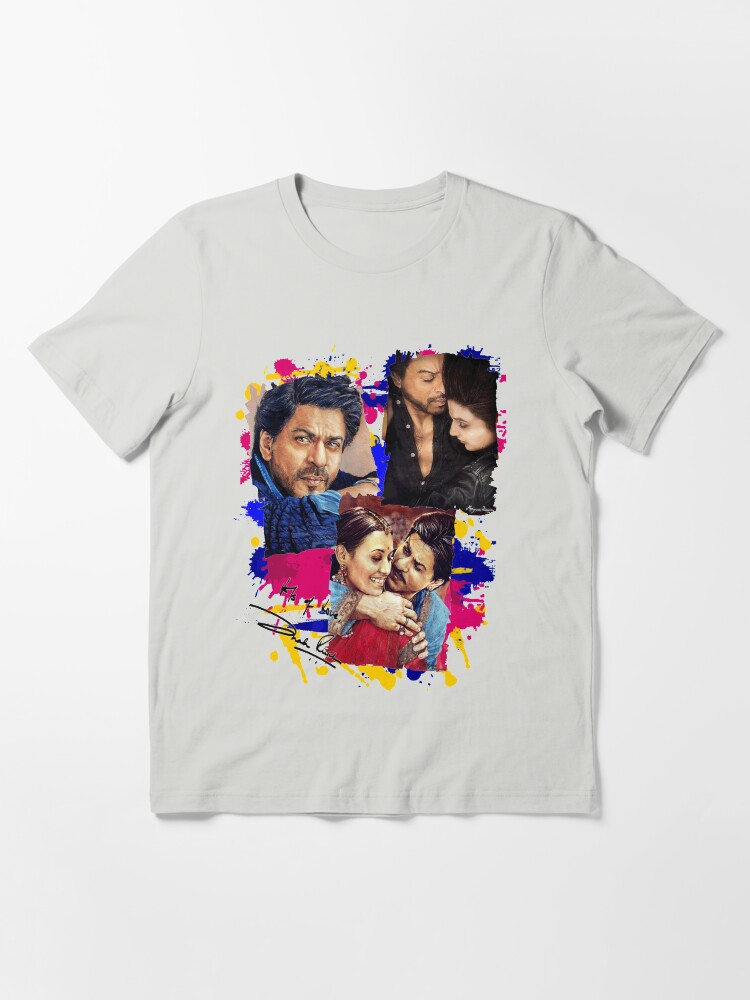 "Shah Rukh Khan tribute" T-shirt for Sale by RiamiLoray | Redbubble ...