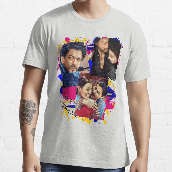 "Shah Rukh Khan tribute" T-shirt for Sale by RiamiLoray | Redbubble ...