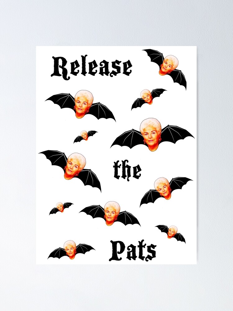 "Release The Pats - Pat Butcher" Poster for Sale by Hoorahville | Redbubble