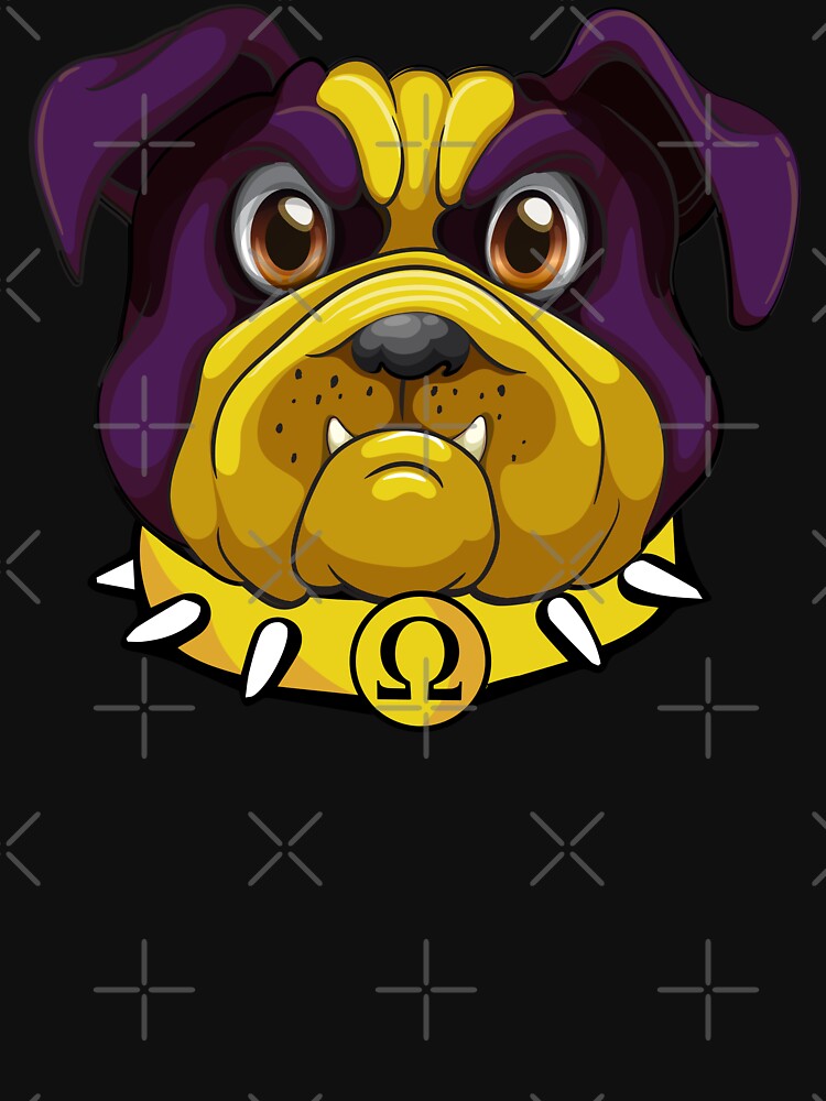 "Omega Dog Spike Collar " T-shirt for Sale by vma77 | Redbubble | omega ...
