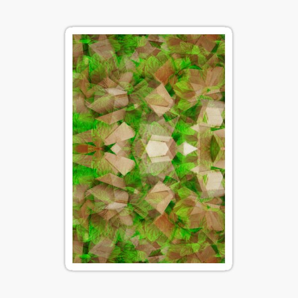 "wooden cubes and mint leaves" Sticker for Sale by farmer248 | Redbubble