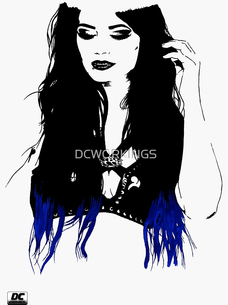 "Paige" Sticker for Sale by DCWORKINGS | Redbubble