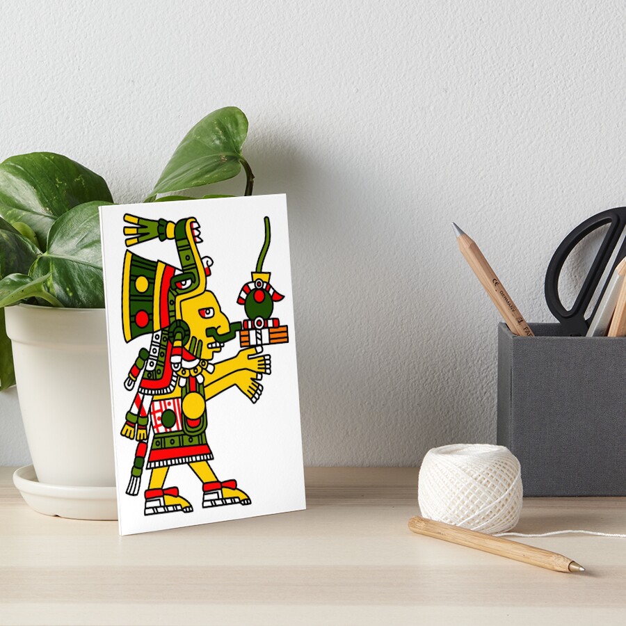 "Ixtlilton" Art Board Print for Sale by Gwendal | Redbubble