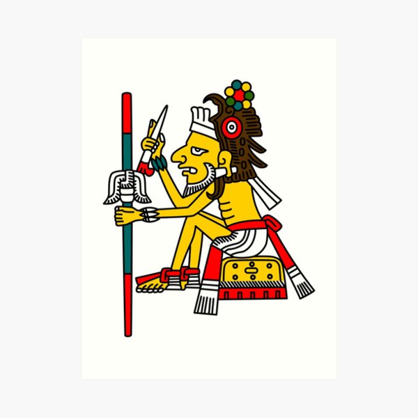"Mixcoatl" Art Print by Gwendal | Redbubble