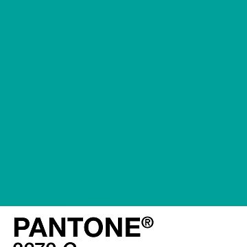 "Pantone 3272 C Collection" Sticker for Sale by Happen Design | Redbubble