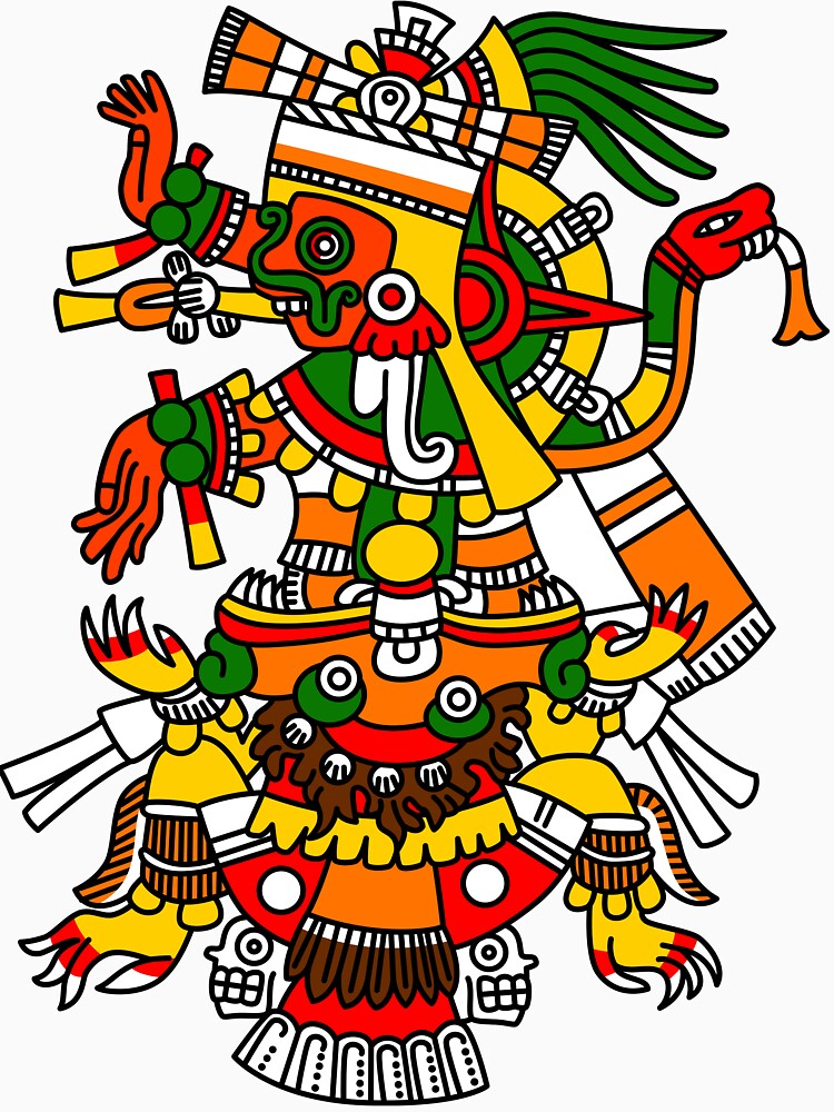 "Tlalchi Tonatiuh" T-shirt for Sale by Gwendal | Redbubble | tlalchi t ...